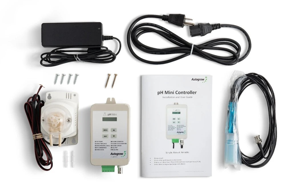 Autogrow - pH Mini Controller KIT with Peristaltic Pump